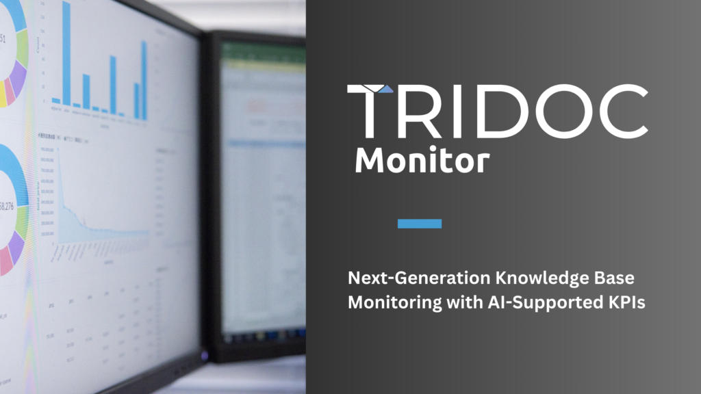 TRIDOC Monitor: Next-Generation Knowledge Base Monitoring with AI-Supported KPIs - avato ...